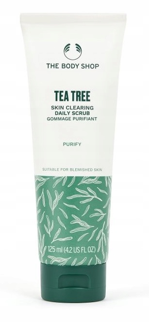 THE BODY SHOP Tea Tree Skin Clearing Daily Scrub Peeling do twarzy ...