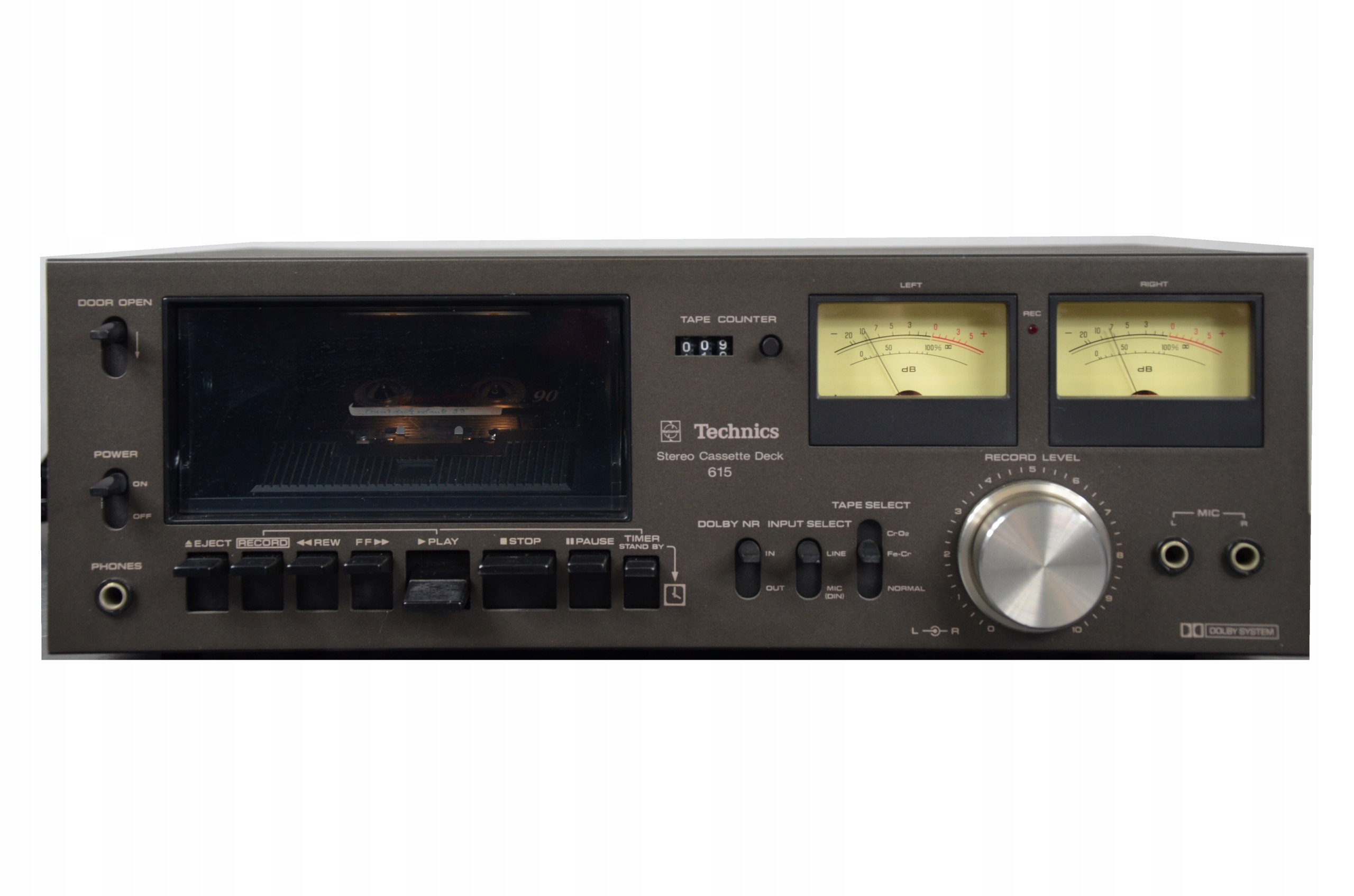 MAGNETOFON DECK TECHNICS RS-615 US SUPER OKAZJA - Sklep, Opinie, Cena w ...