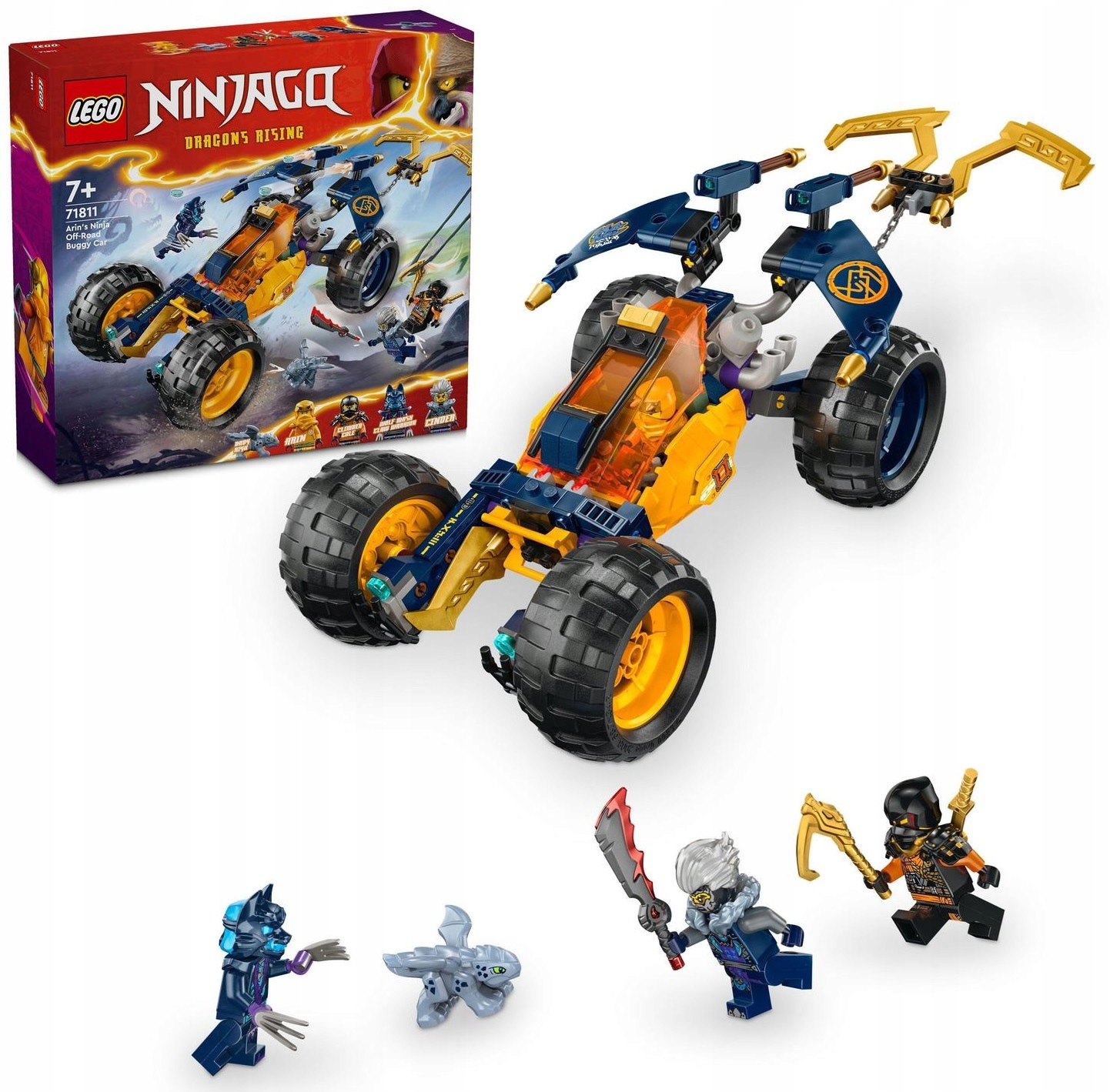 LEGO 71811 NINJAGO Łazik terenowy ninja Arina (5702017584553) • Cena ...