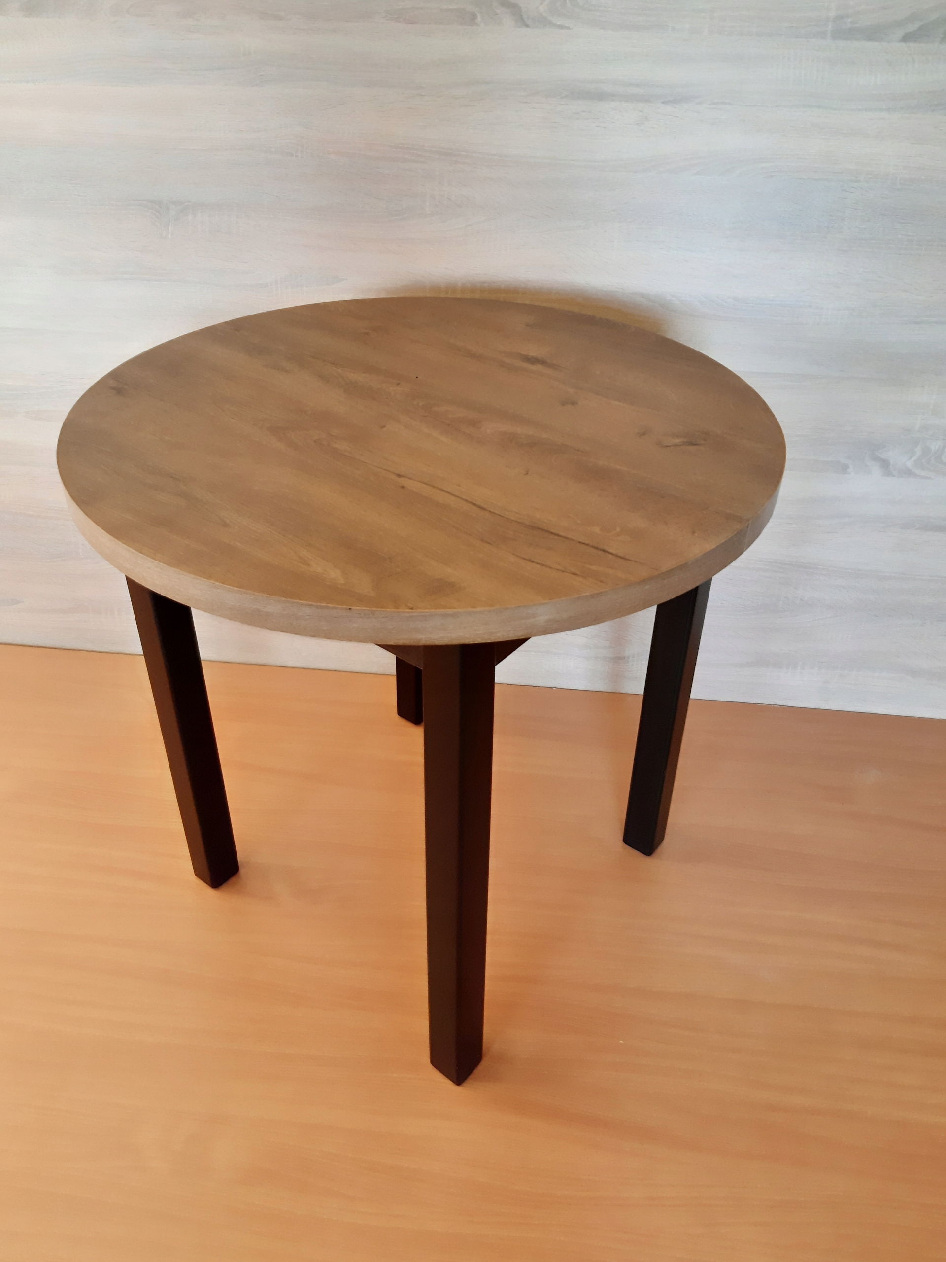 Stół do jadalni, kchni, fi 80 cm,loft • Cena, Opinie • Stoły kuchenne ...