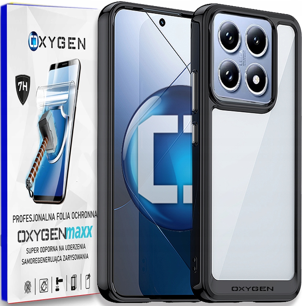 Ramka (bumper) OXYGEN do Xiaomi 14T Pro, 14T czarny - Sklep, Opinie, Cena w Allegro