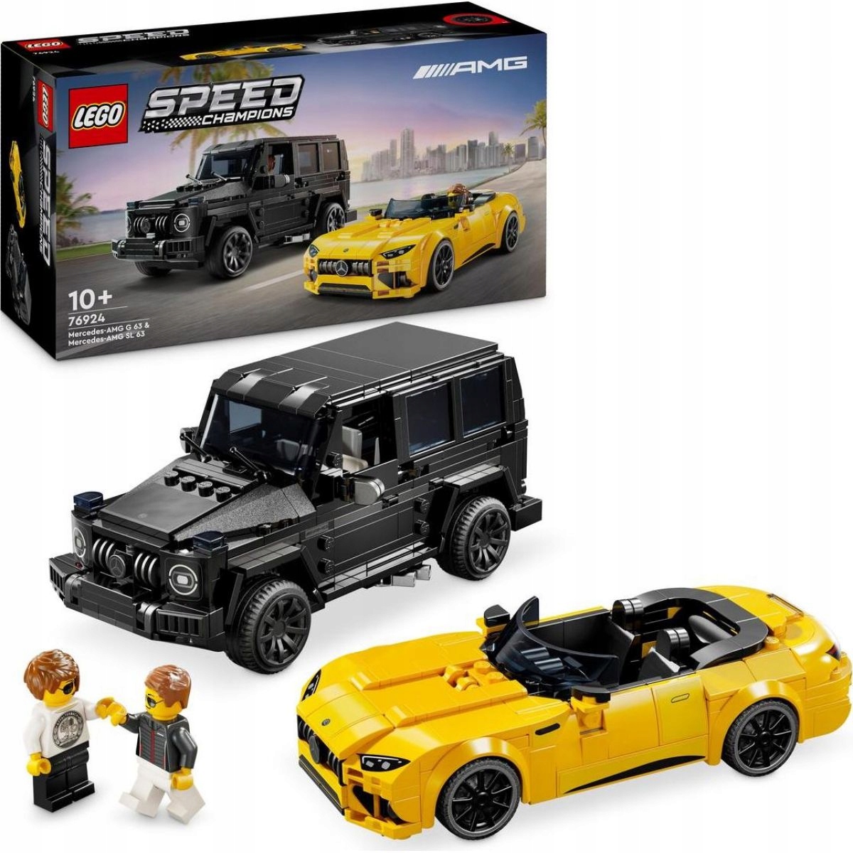 LEGO Speed Champions 76924 Mercedes-AMG G 63 i Mercedes-AMG SL 63 ...