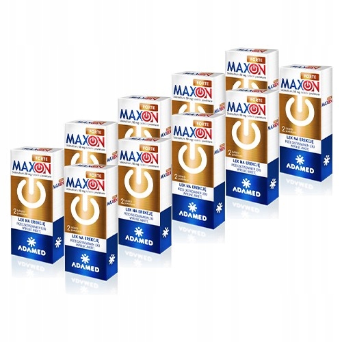 Zestaw 10x Maxon Forte 0,05g tabl powlekane, 2tabl 13492822817 - Allegro.pl