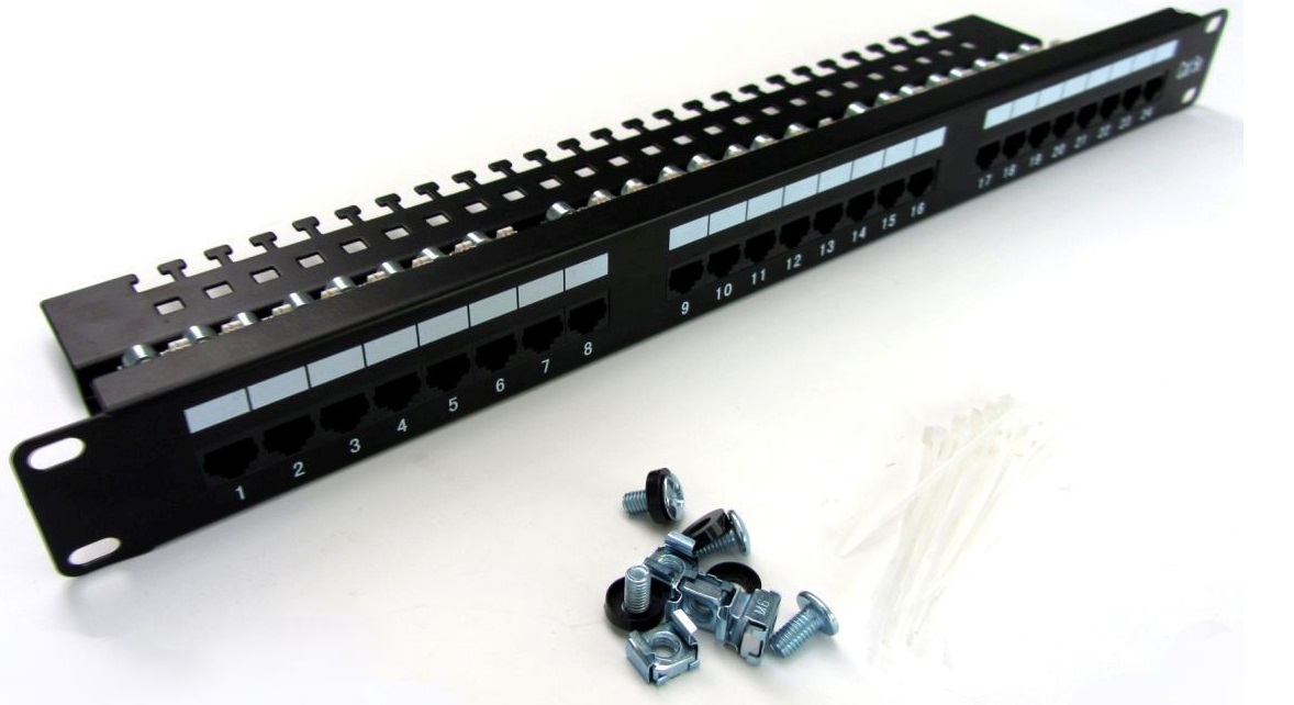 Patch panel Digitus DN-91524U-EC 19" 24 porty 5e 1U - Sklep, Opinie ...