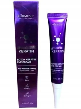 Krem pod oczy przeciwzmarszczkowy Keratin - Kormesic (6942349768149) • Cena, Opinie • Kremy pod ...