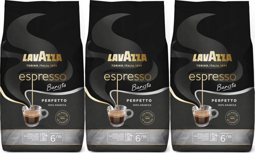 Kawa ziarnista mieszana Lavazza Gran Aroma Bar 1000 g (6912578338857) • Cena, Opinie • Kawa ...