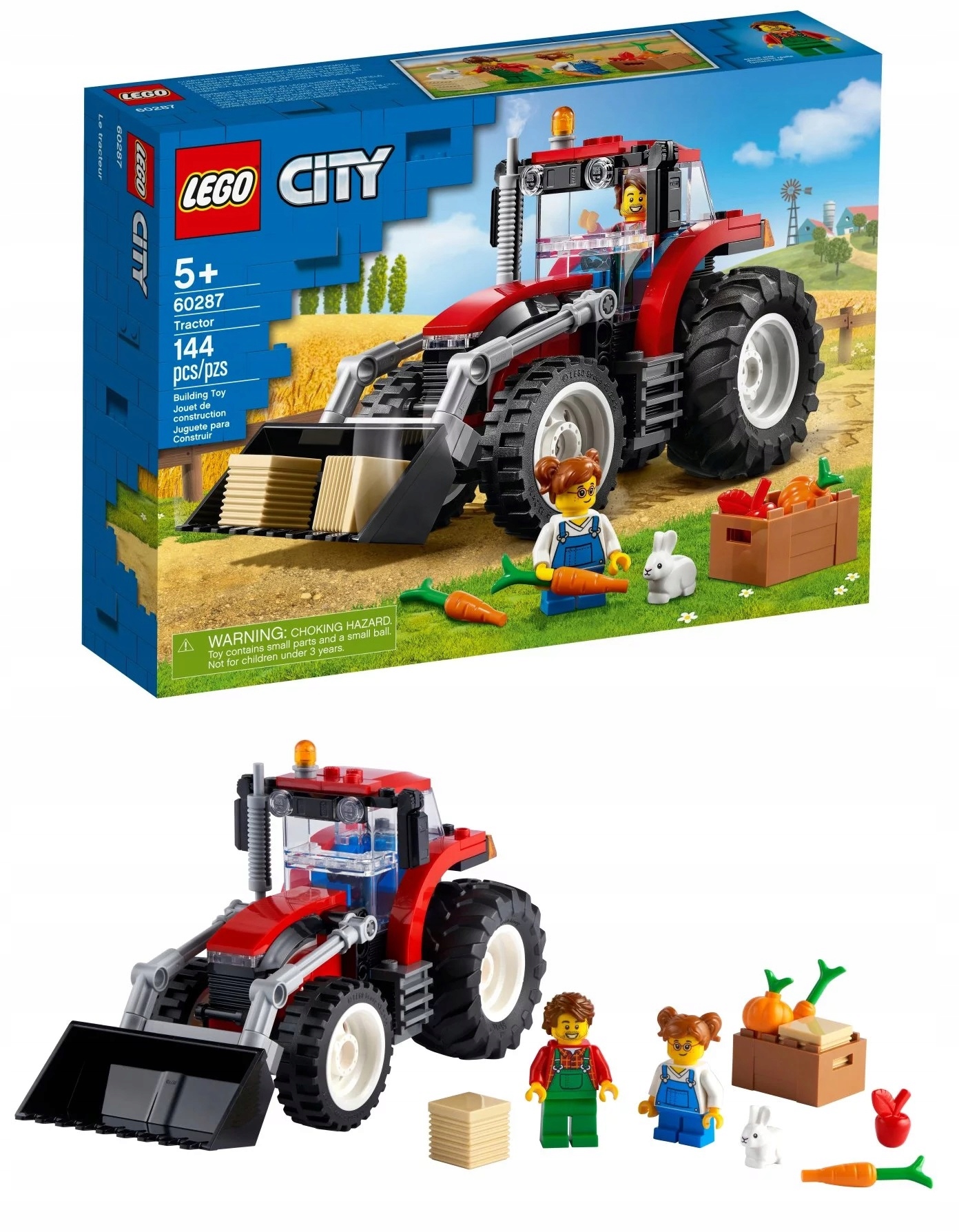 LEGO City 60287 Traktor (5702016889727) • Cena, Opinie • City ...