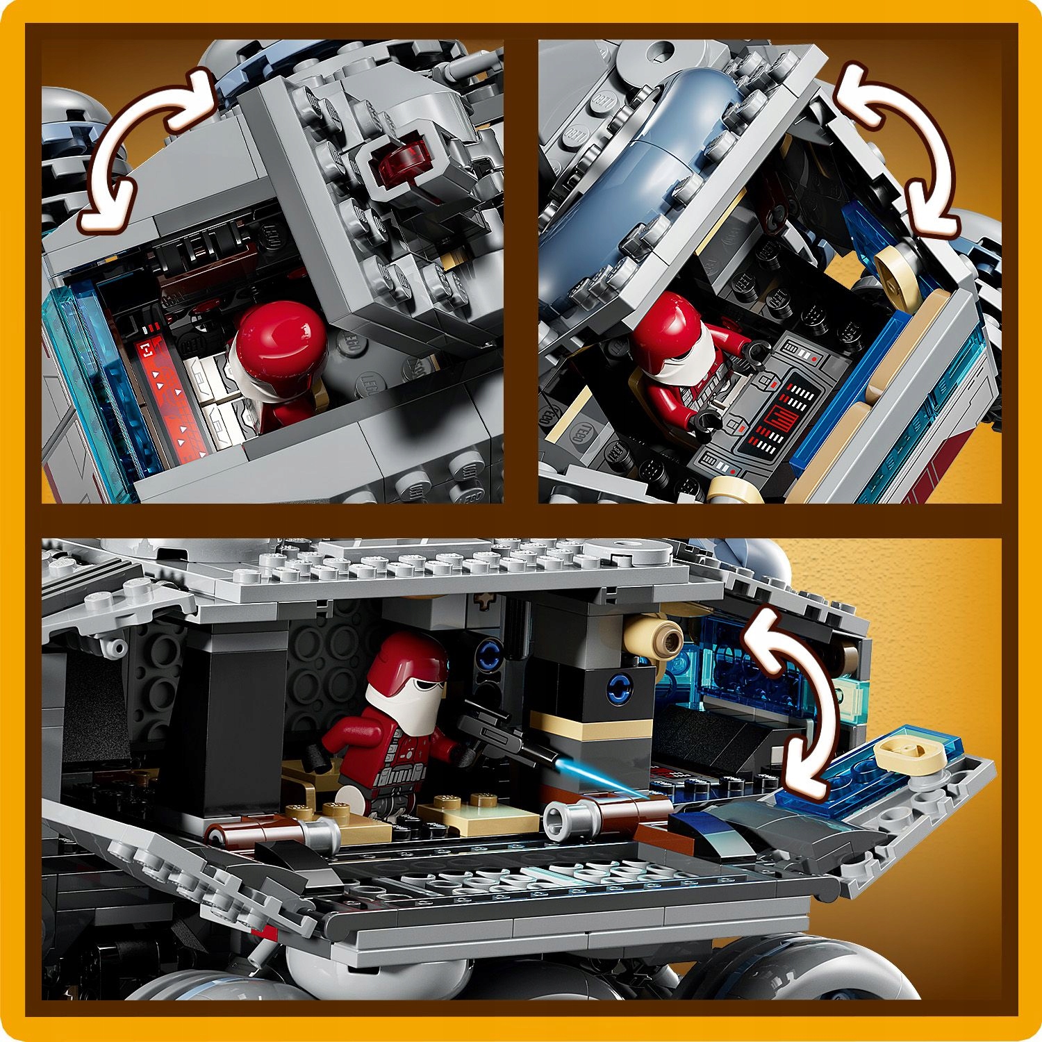 LEGO Star Wars Republic Tank Juggernaut für Kinder 75413 - w