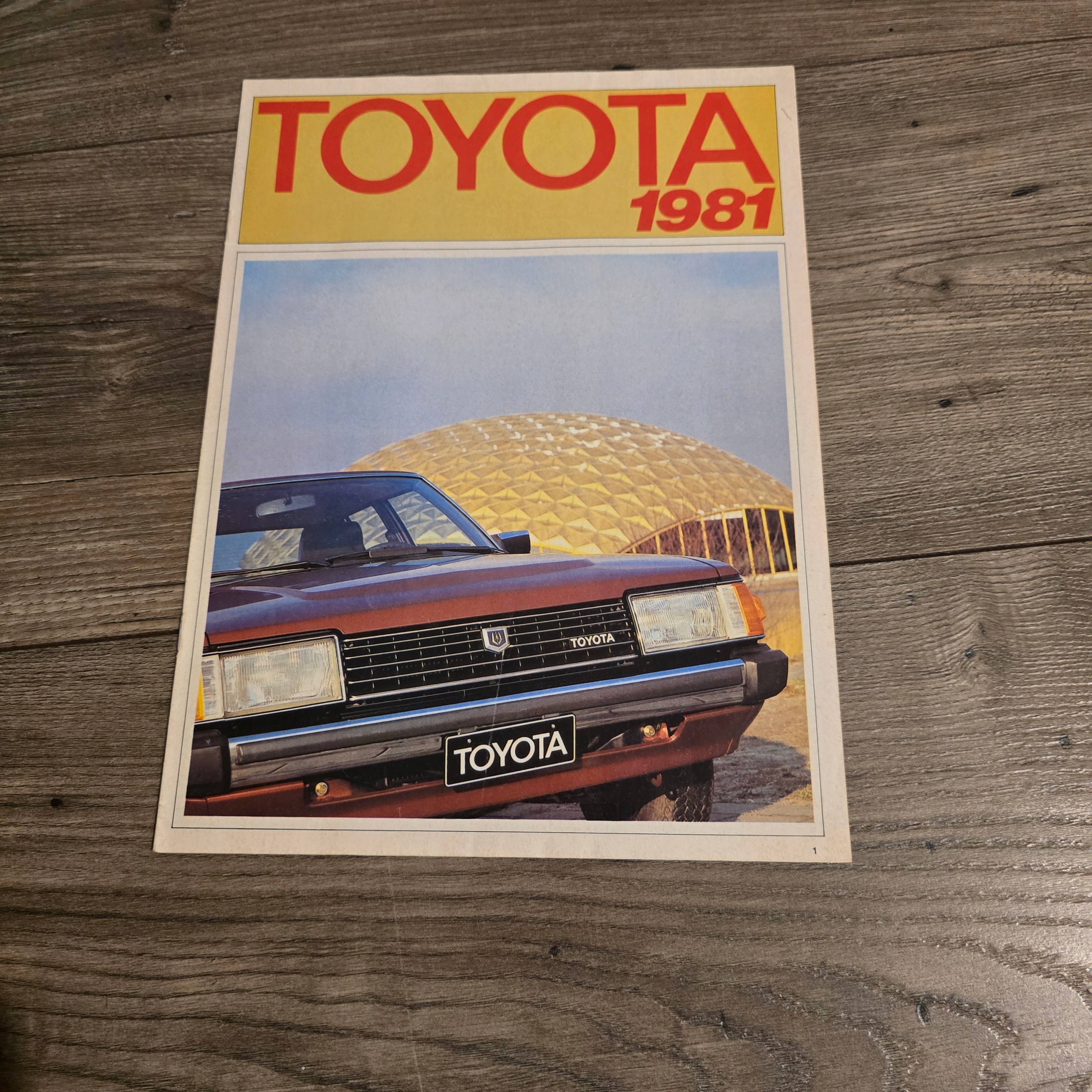 Toyota 1981 Starlet Corolla Tercel Carina Celica Corona Cressida Crown ...