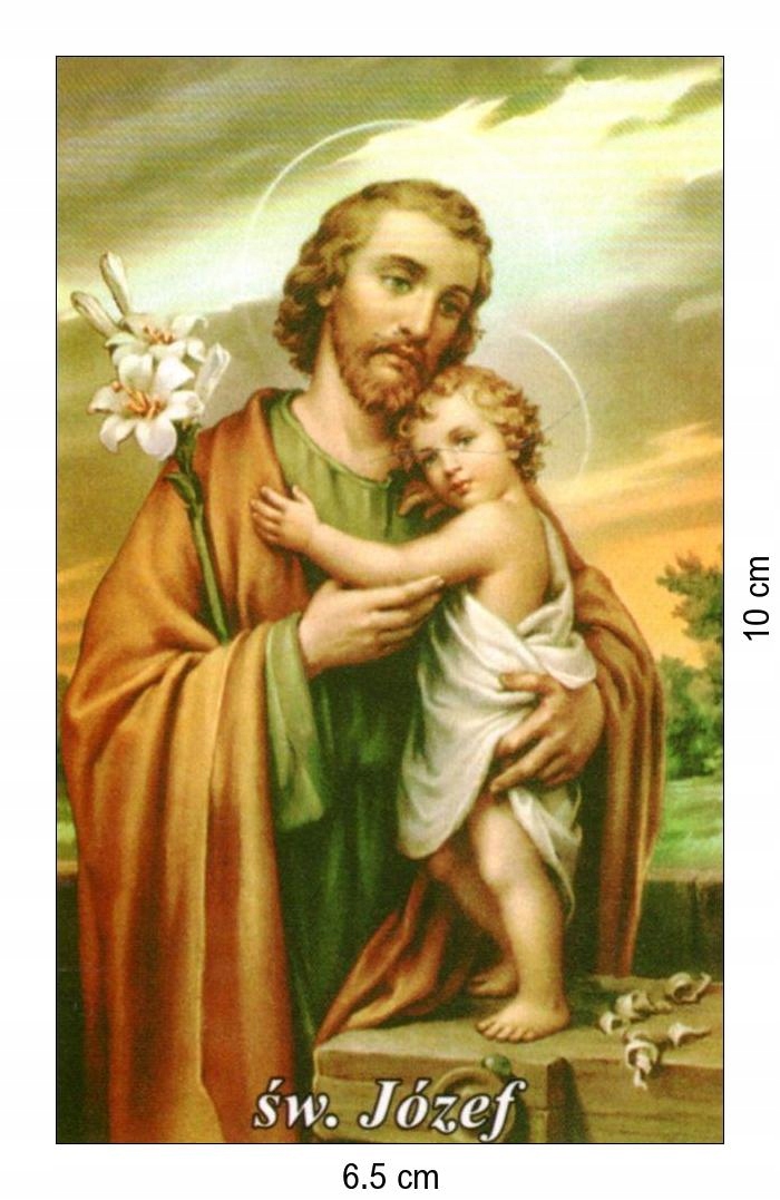 Obrazek św. Józef. Modlitwa do św Józefa • Cena, Opinie • Obrazki i ...
