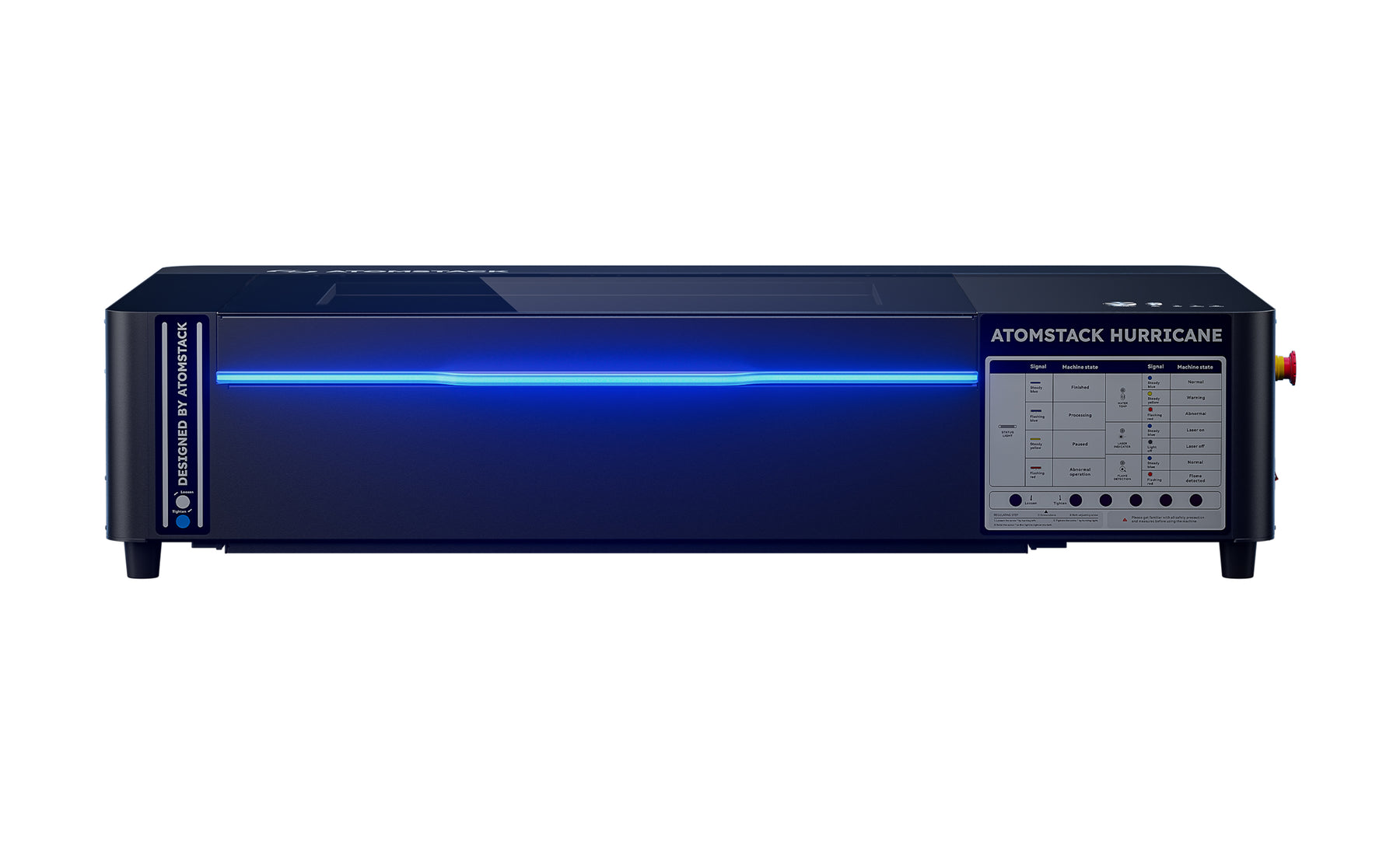 AtomStack Hurricane 55W CO2 Laser Cutter - Sklep, Opinie, Cena w Allegro