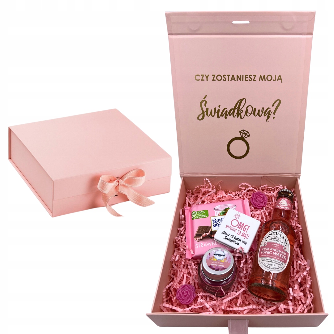 BOX dla świadkowej prośba o świadkowanie 13586034859 - Allegro.pl