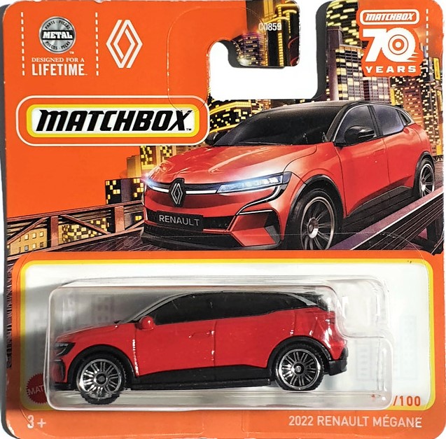 MATCHBOX 2022 RENAULT MEGANE MBX METRO 2023 (027084086263) • Cena ...