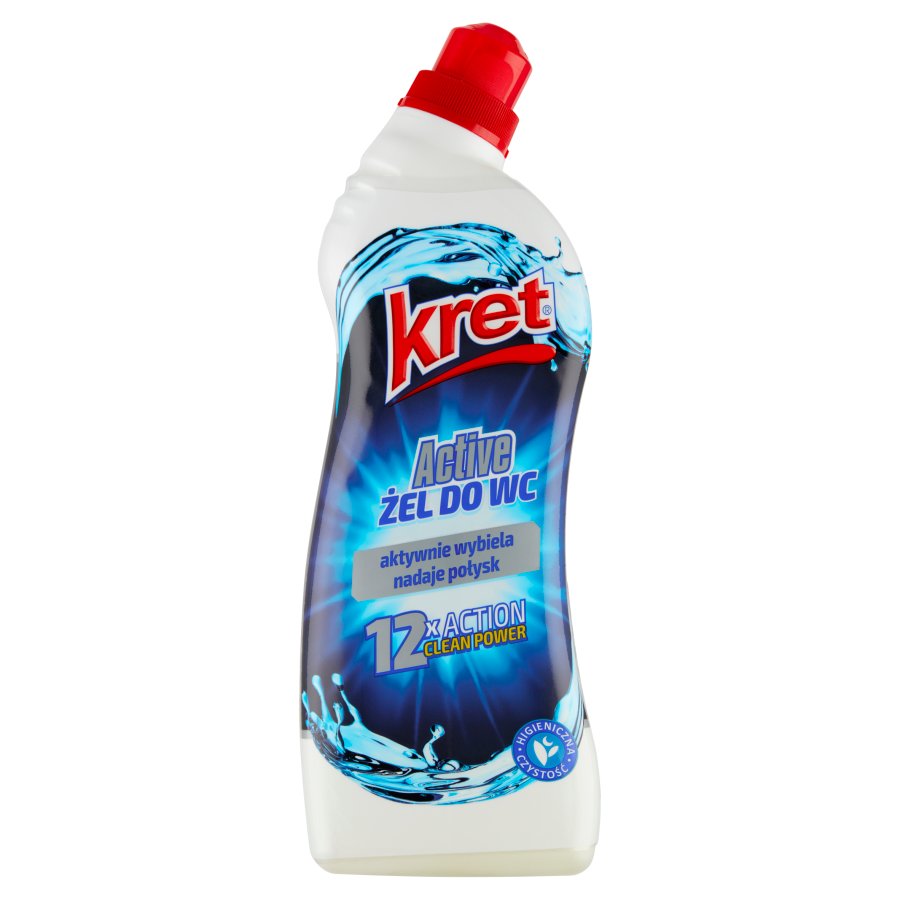 Kret WC gel 750ml Active modrý za 37 Kč - Allegro