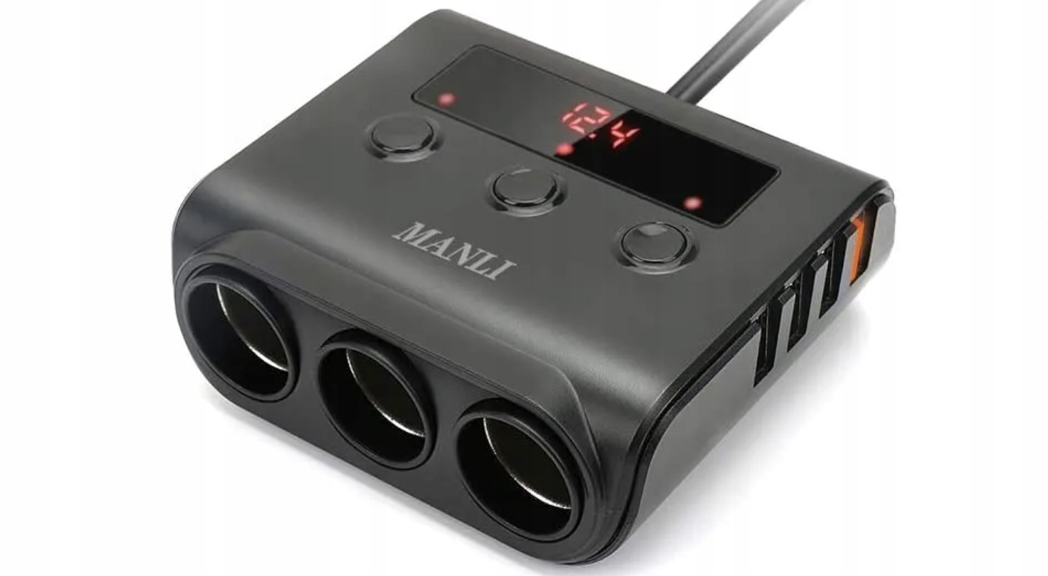 Rozgałęźnik/Rozdzielacz USB 12/24V|4 x USB|3 x zap za 79 zł z Lgota Murowana - Allegro.pl ...