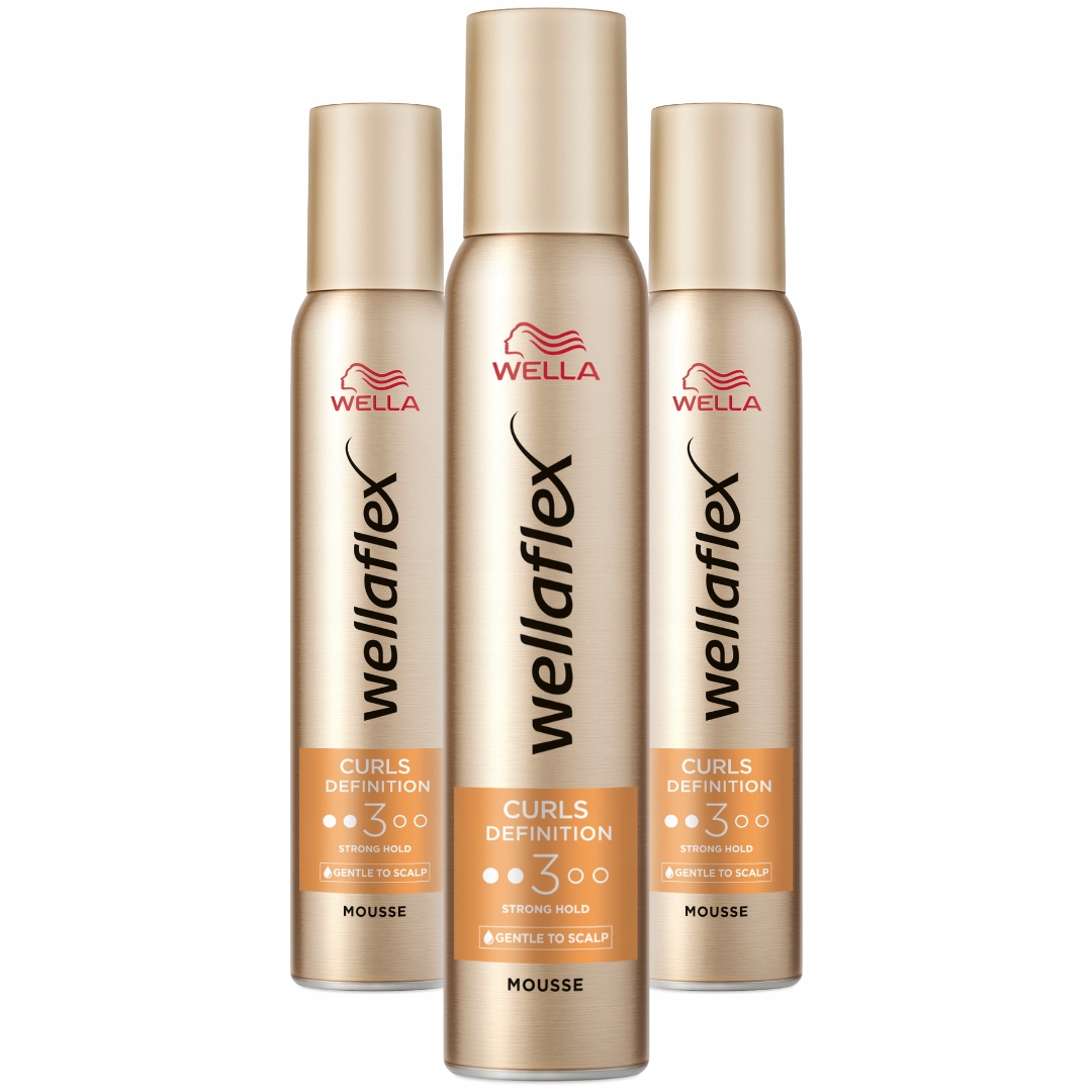 Wellaflex Loki i Fale Pianka do Włosów 200ml x3 (55907486763286) • Cena ...