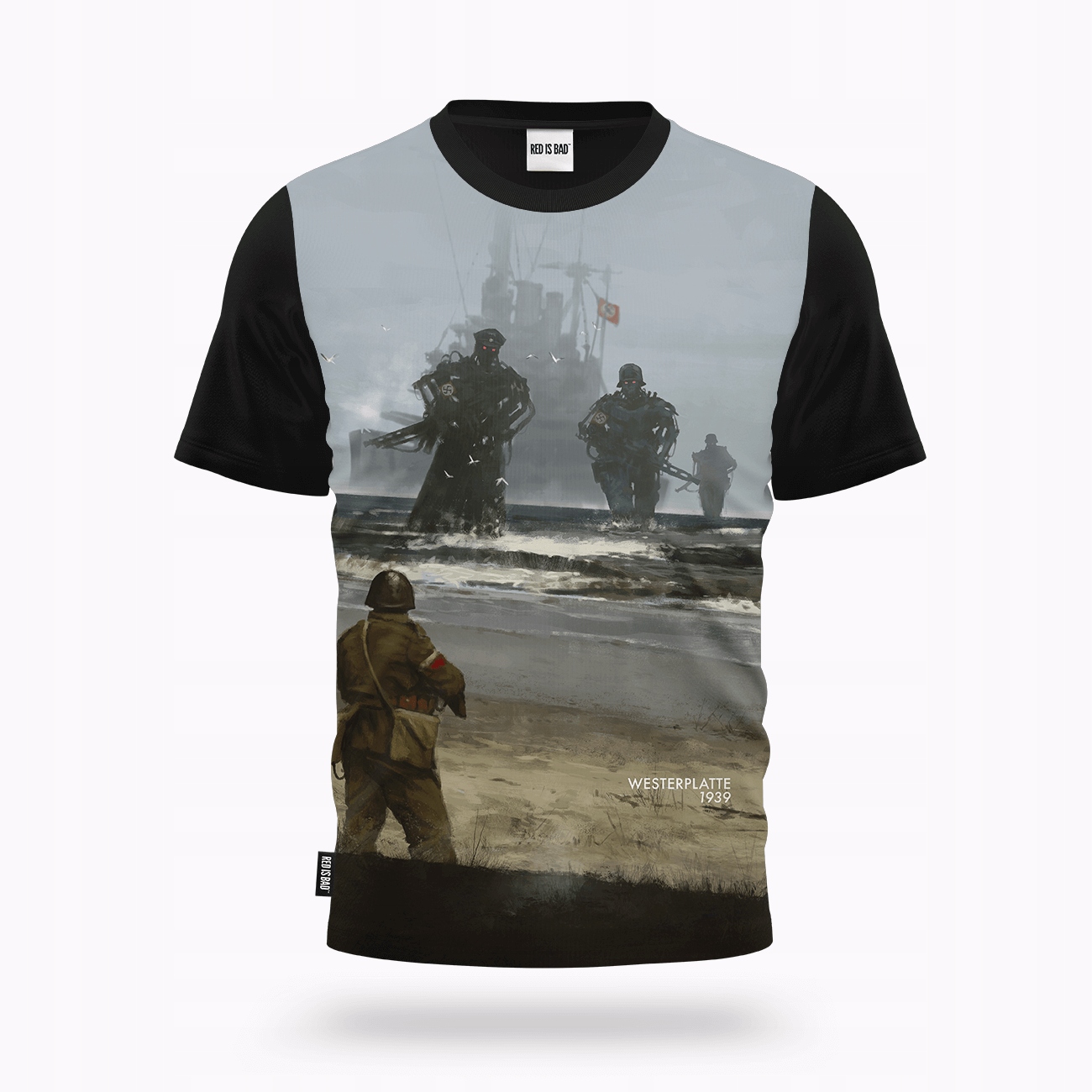 Red is Bad Koszulka męska Westerplatte 1939 - S 13670644627 - Allegro.pl