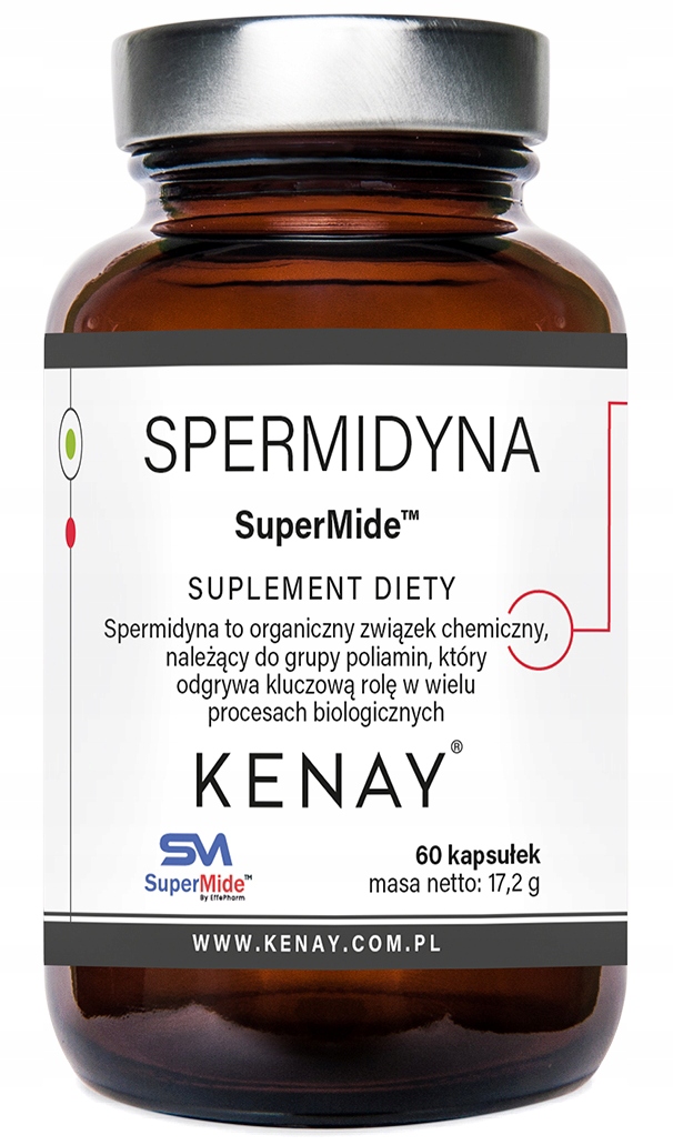 Kenay SPERMIDYNA SuperMide AUTOFAGIA REGENERACJA ODMŁODZENIE ...