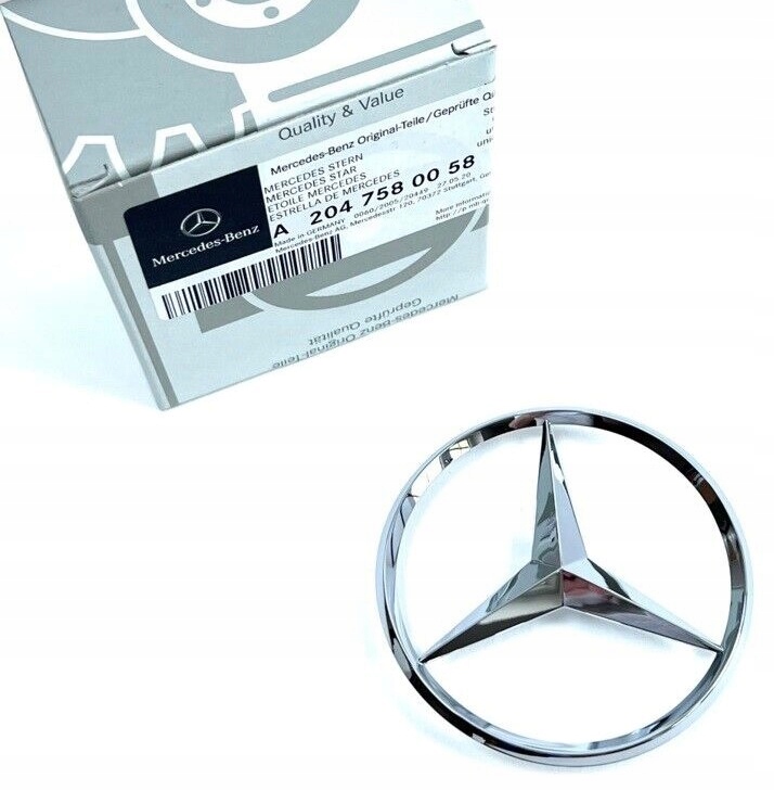 Emblemat klapy tył MERCEDES W204 SEDAN A2047580058 za 149.99PLN z ...