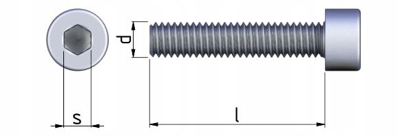Śruba Imbusowa M6x10 Ocynk - Niska cena na Allegro.pl