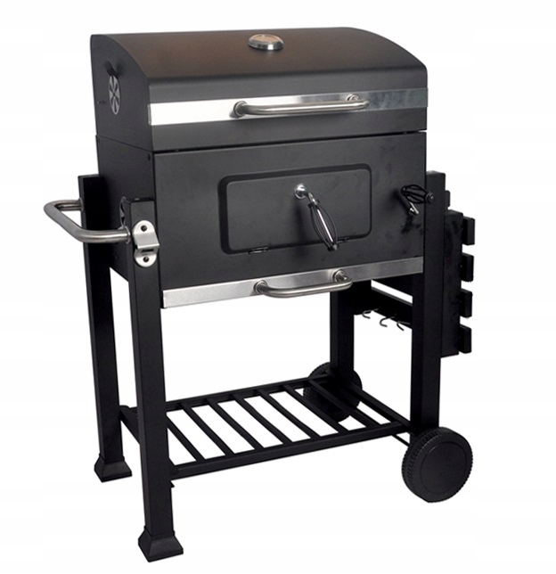 Gril na drevené uhlie - VEĽKÁ UHLOVÁ ZÁHRADNÁ MECHANICKÁ POLOHA ZADARMO