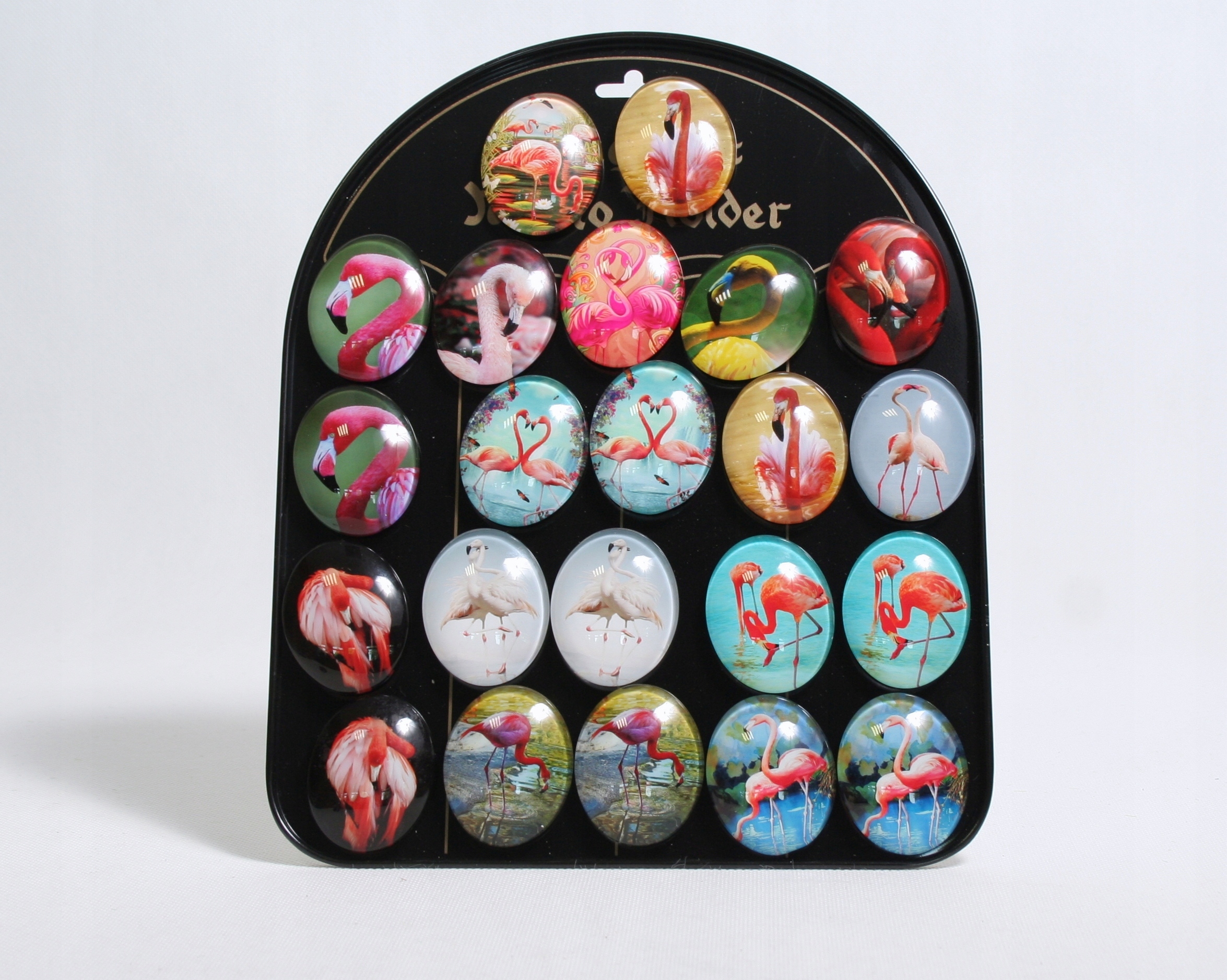 MAGNESY NA LODÓWKĘ do tablic SZKLANE Flamingi - porównaj ceny - Allegro.pl