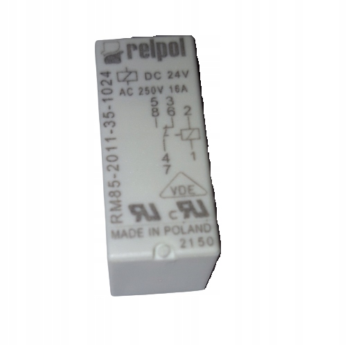 Przekaźnik SPDT 24V Relpol RM85-2011-35-1024 16A. - Sklep, Opinie, Cena ...