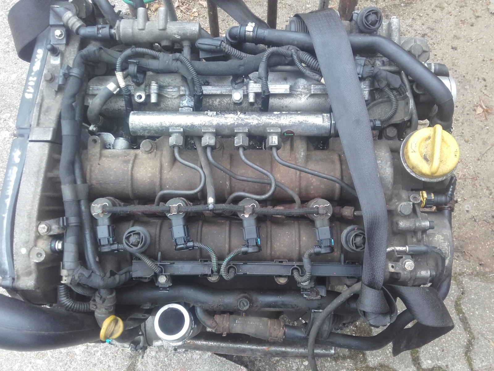 OPEL ASTRA H ZAFIRA B VECTRA C 1.9 CDTI 150KM Z19DTH SILNIK KOMPLETNY ...