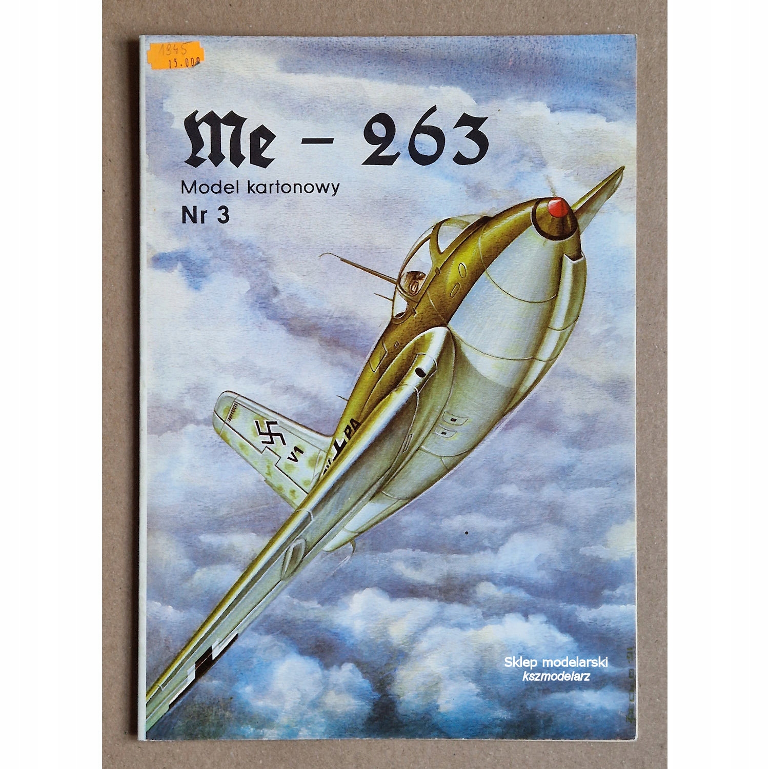 Купить Карточка модели 3 — самолет Мессершмитт Me 263: отзывы, фото и ...