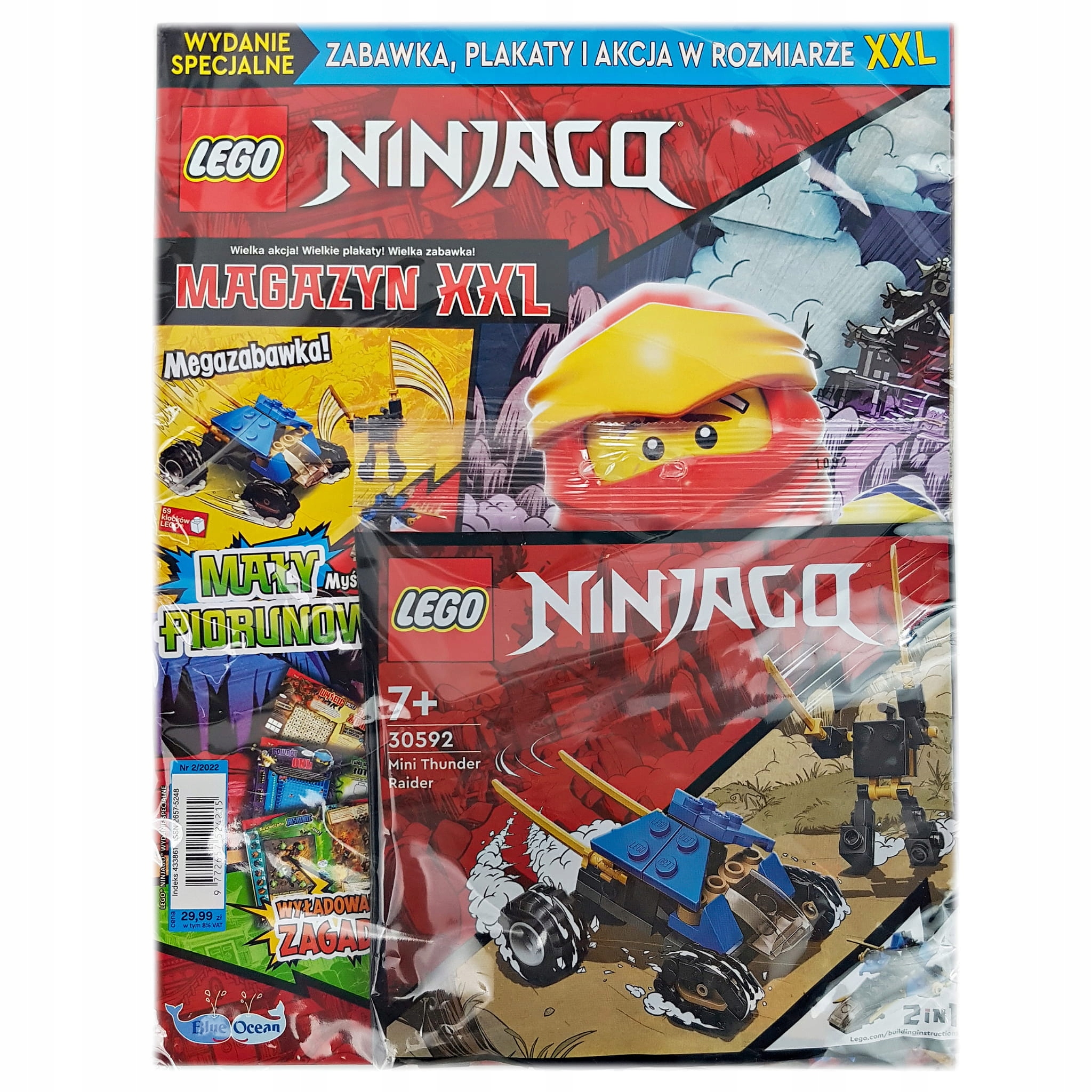 LEGO NINJAGO 2/2022 WS + MINI THUNDER RAIDER 30592 (12893340492 ...