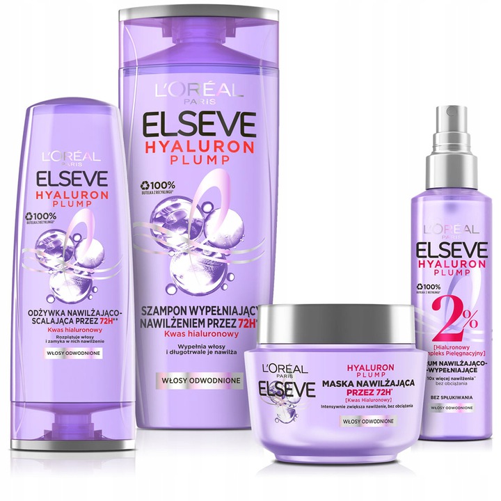 Elseve Hyaluron Odzywka w Szampony do włosów - Allegro.pl