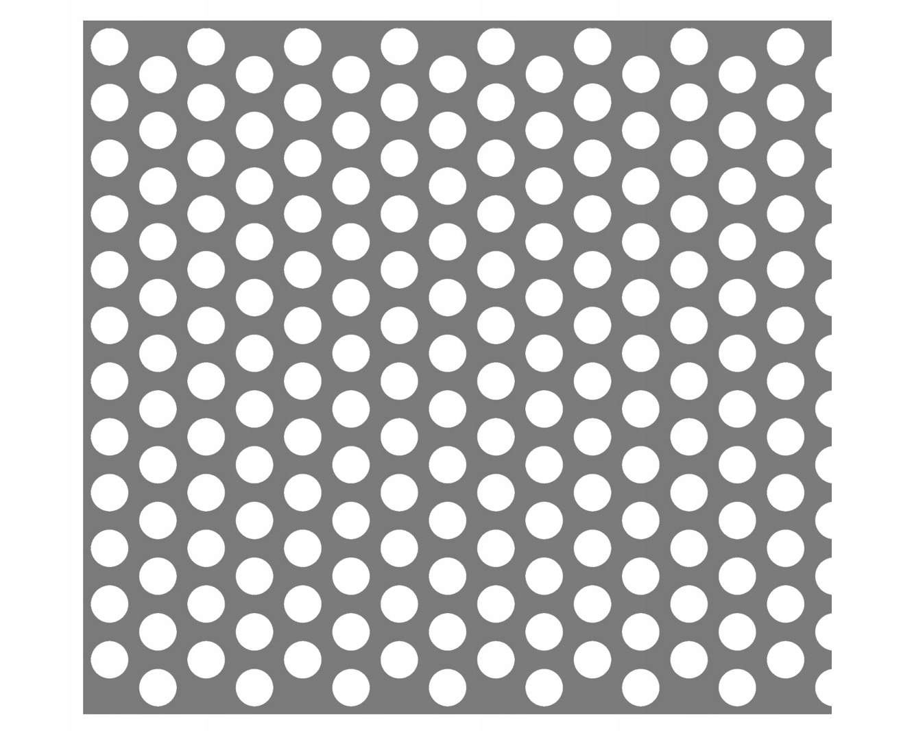 BLACHA PERFOROWANA 1000 x 1000 OCYNKOWANA OCYNK Gr. 1 mm Rv 8-12 KOŁA 8 mm • Cena, Opinie ...