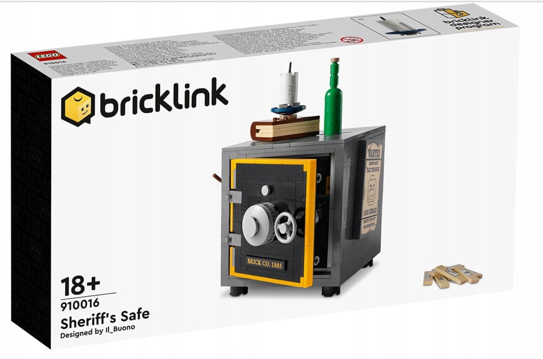 UNIKAT !!!!! LEGO 910016 BrickLink - Sejf szeryfa (5702017234472 ... UNIKAT !!!!! LEGO 910016 BrickLink - Sejf szeryfa (5702017234472 ...