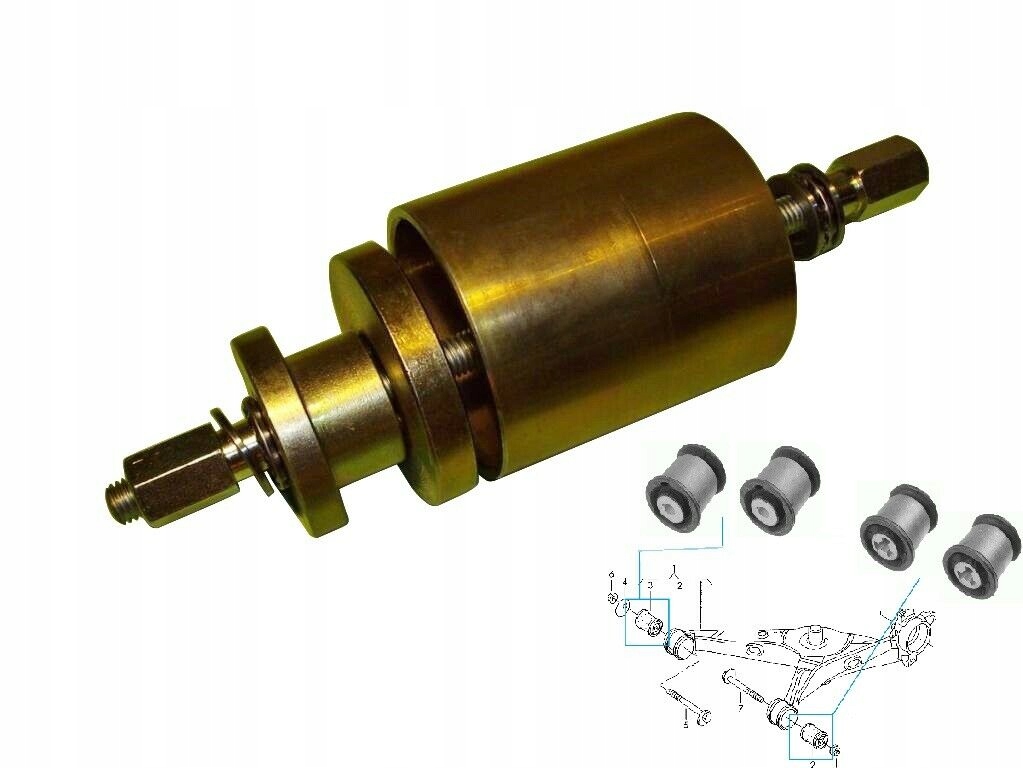 VW 7H0 501 131 VW 7H0 501 131 - Задний мост БУШИНГ пуллер VW TRANSPORTER T5 T6 купить в Украине ...