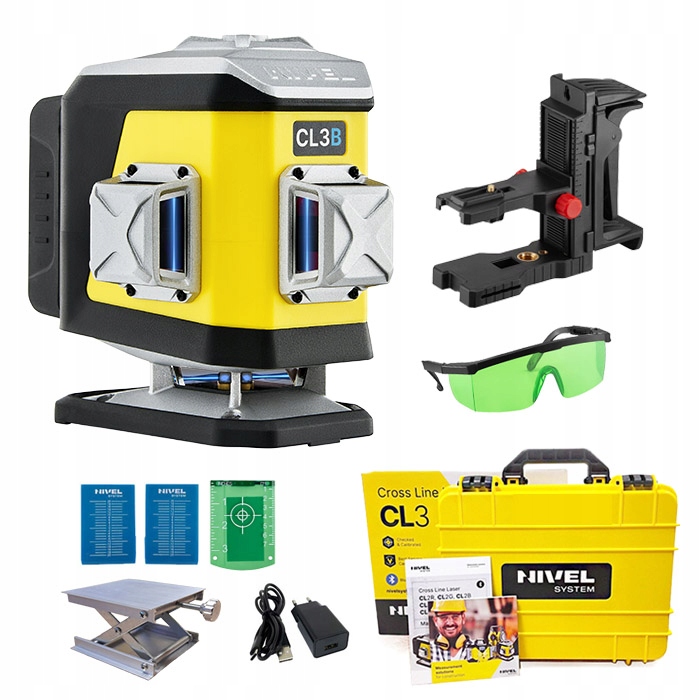 NIVEL SYSTEM CL3B NIEBIESKI LASER KRZYŻOWY (5908263350472) • Cena ...