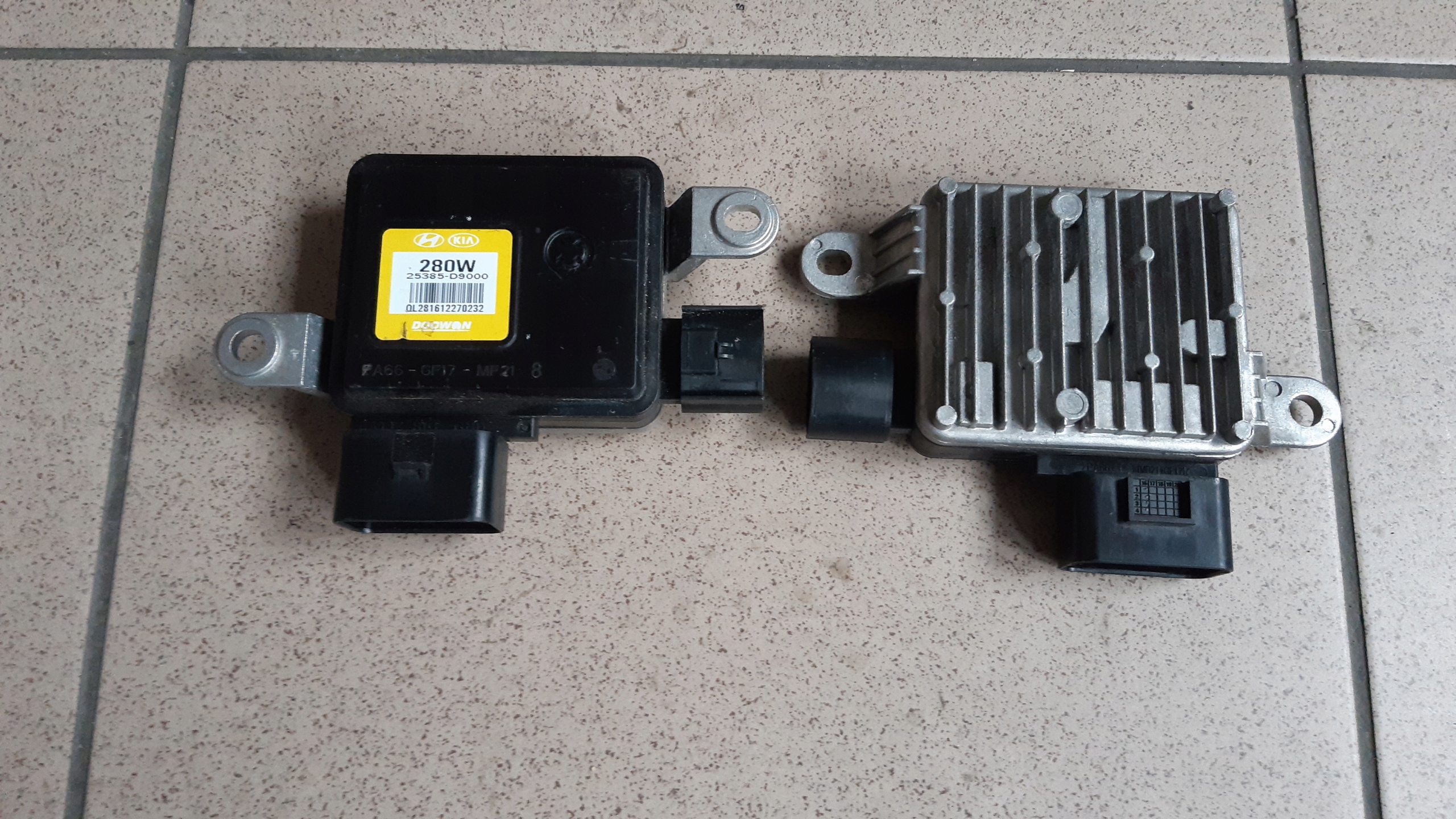 KIA RIO V MODUŁ WENTYLATORÓW STEROWNIK 25385D9000 25385-D9000 ...