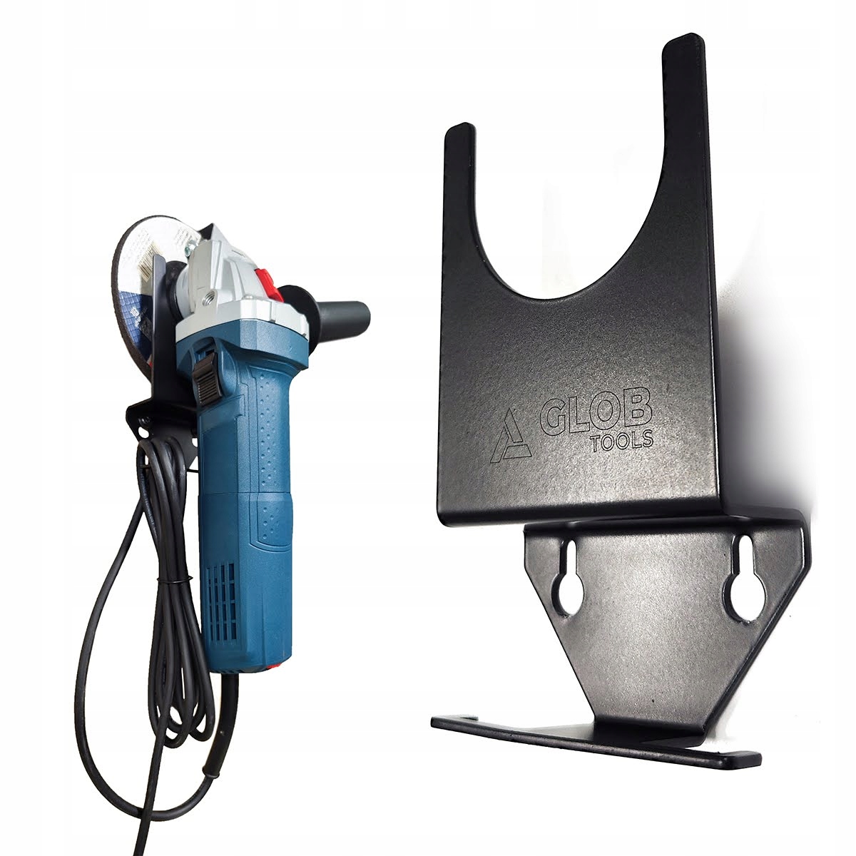 Wieszak ścienny uchwyt na szlifierkę kątową flexa 125 GLOB TOOLS ...