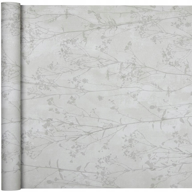 TAPETY TAPETA BOHO STYL SKANDYNAWSKI GAŁĄZKI TRAWY BEŻ (4000441201468 ...