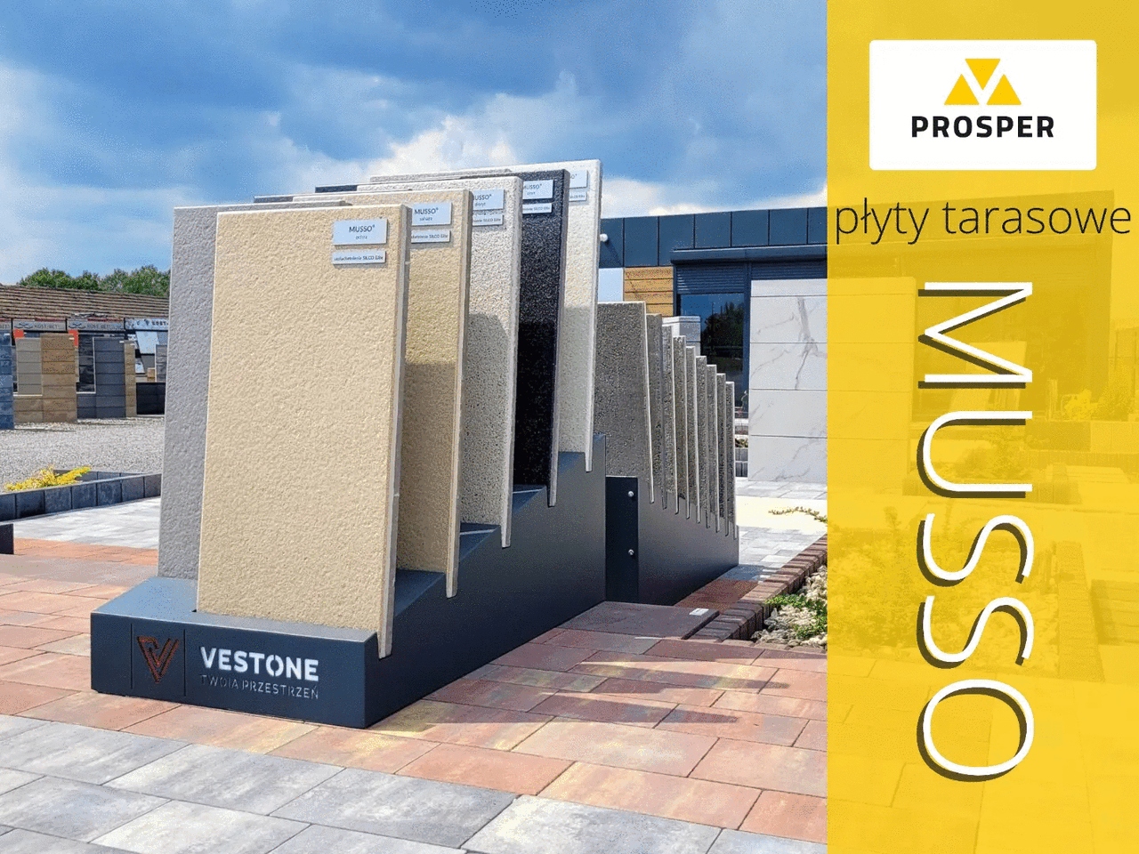 Płyta tarasowa MUSSO 80x40x4 VESTONE (MUSSO) • Cena, Opinie • Podesty i ...