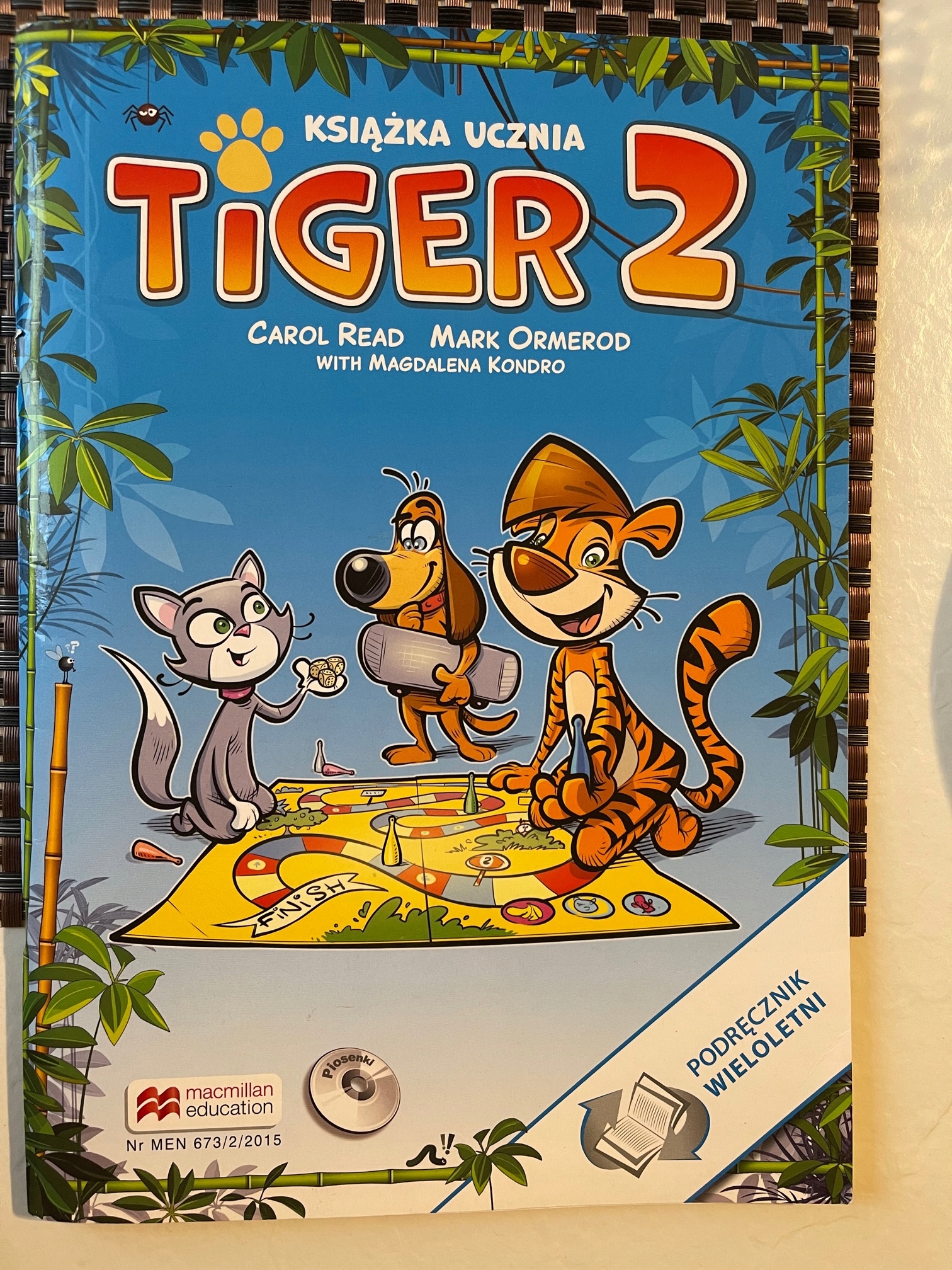 Tiger 2. Książka ucznia Carol Read, Magdalena Kondro, Mark Ormerod ...