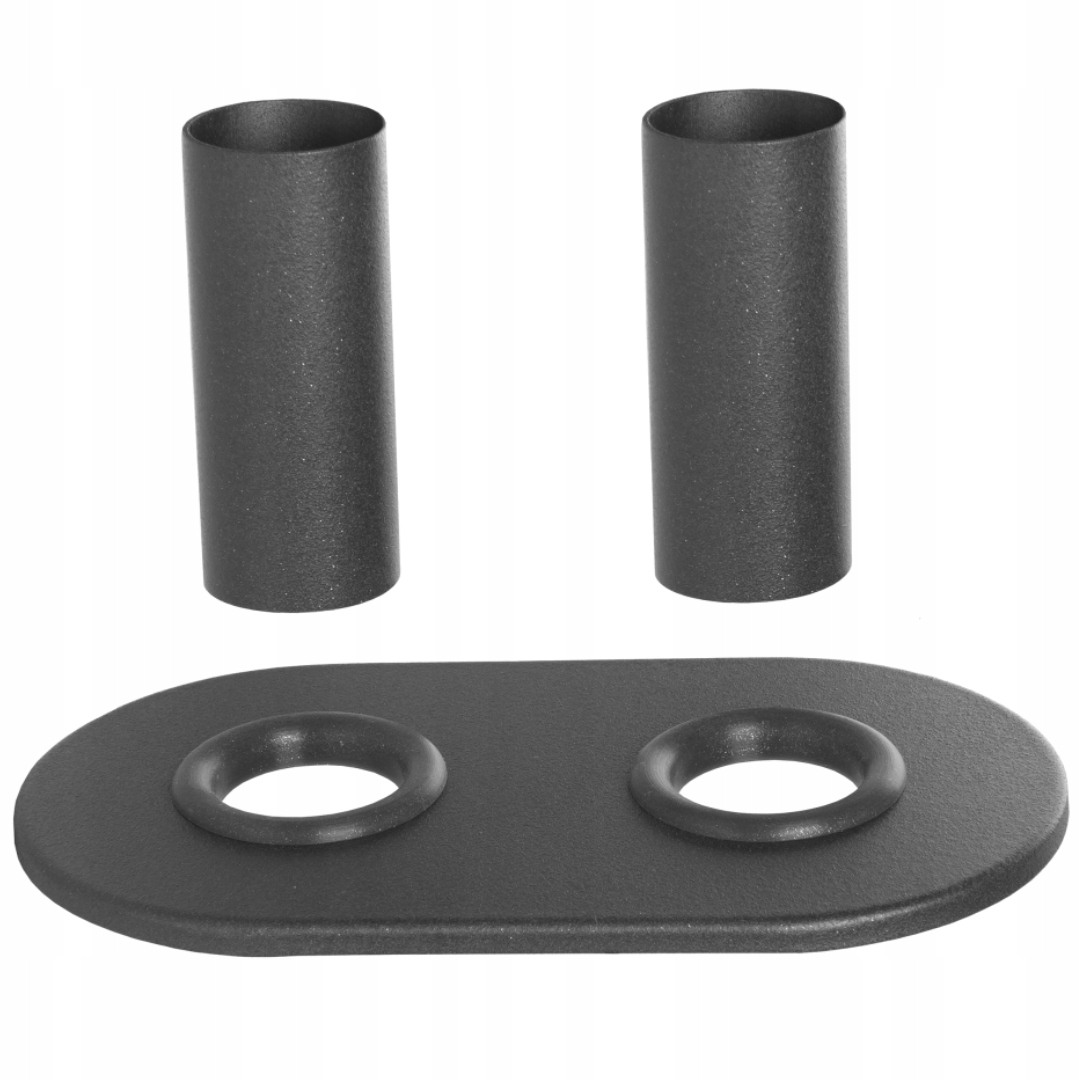 MASKOVACÍ SADA DVOJITÁ MŘÍŽKA ROZETA PRO PŘIPOJENÍ RADIÁTORU GRAFIT za ...