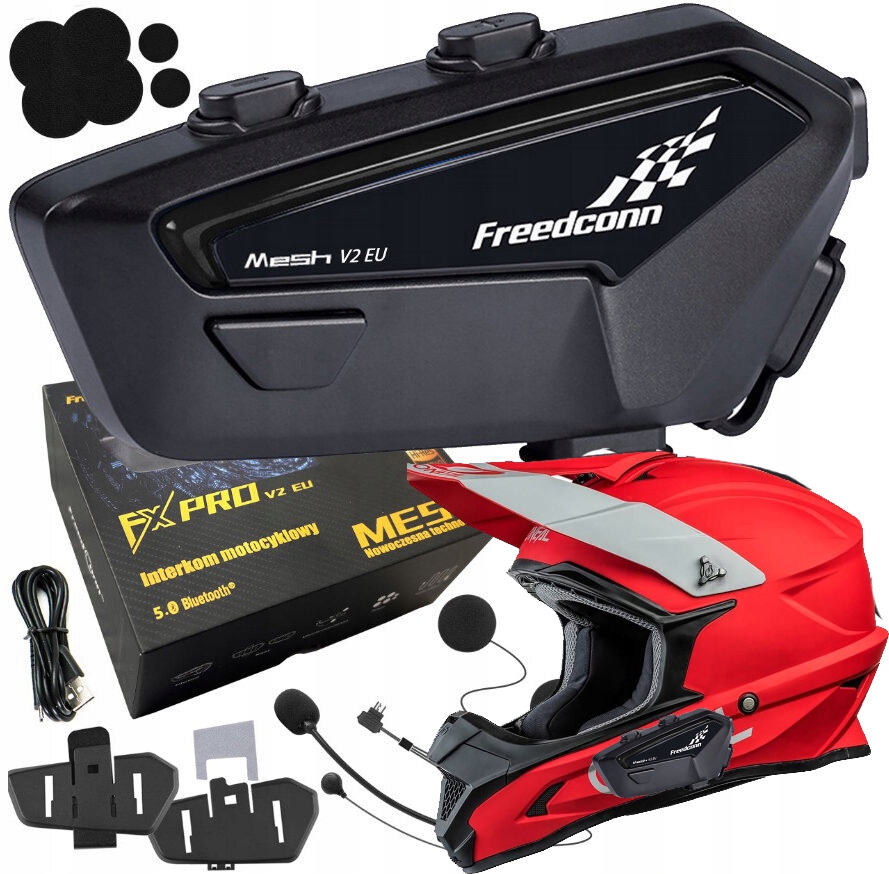 Interkom Freedconn FX Pro V2 EU Mesh 5904921481168 za 369.00PLN z ...