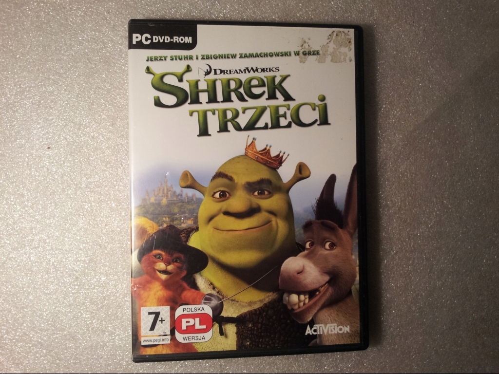 Shrek Trzeci PC - Stan: Używany 49.99PLN - Sklepy, Opinie, Ceny w Allegro