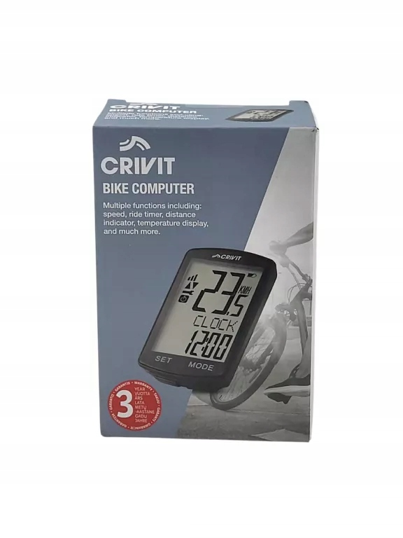 LICZNIK ROWEROWY CRIVIT - 4056232260350 - 17533197974 - Allegro