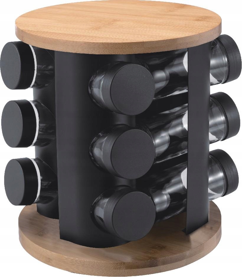 PRZYPRAWNIK STOJAK ORGANIZER OBROTOWY NA PRZYPRAWY (2736) • Cena ...