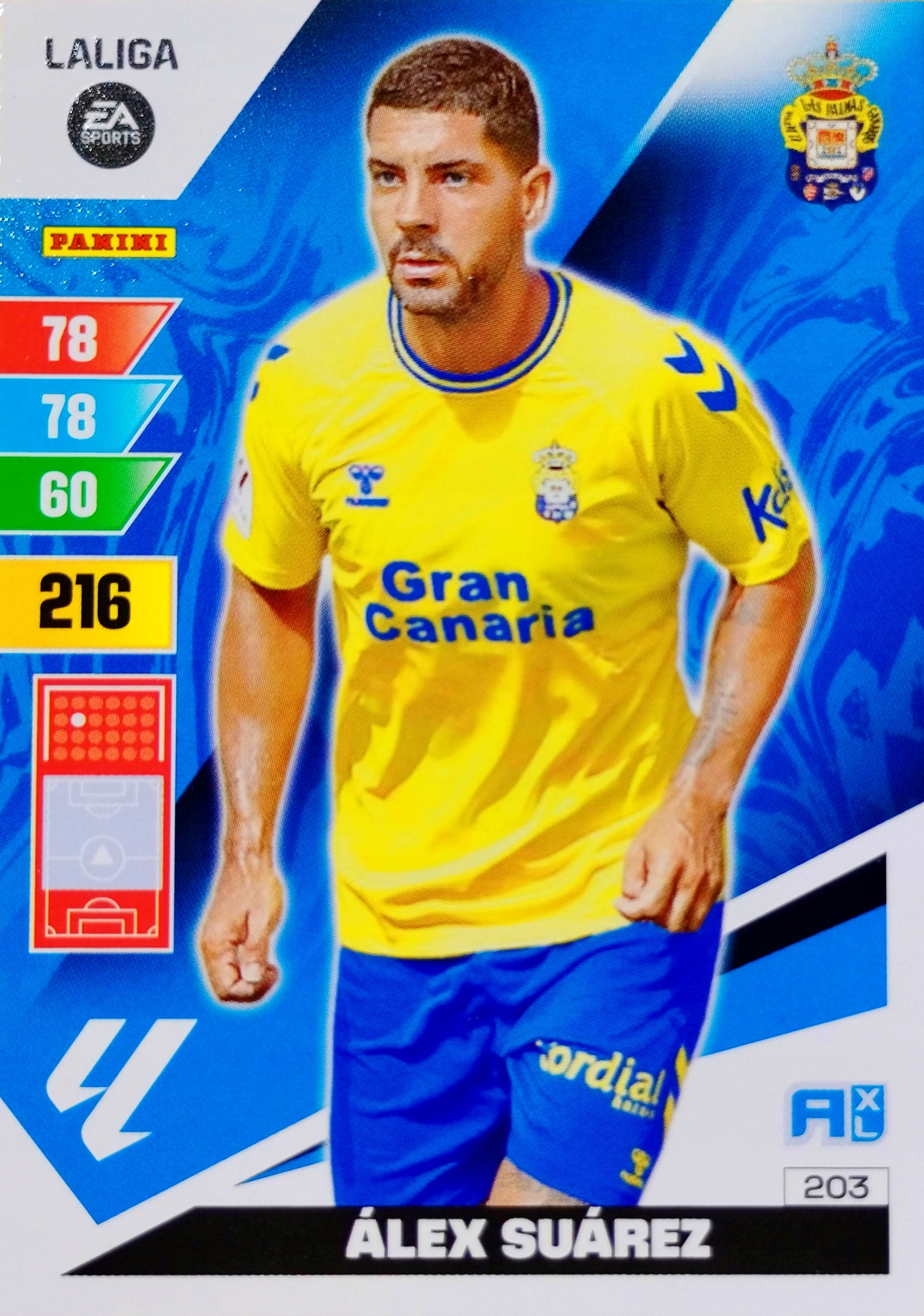 LA LIGA 2023-24 2024 ALEX SUAREZ 203 LAS PALMAS - 15625255338 - Allegro
