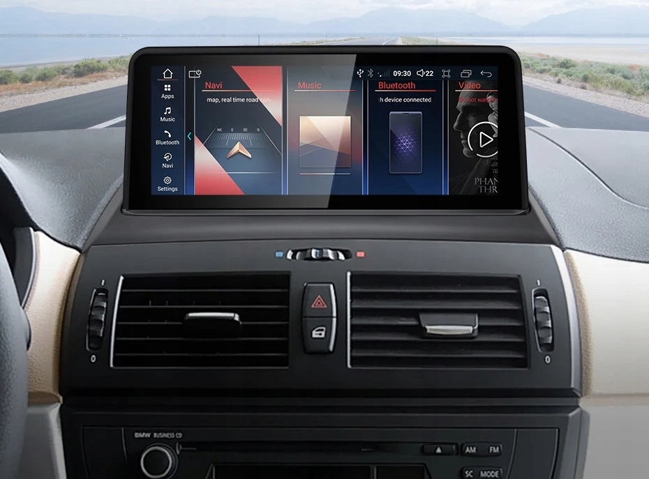 CarPlay Android Radio FM RDS DAB+ GPS WiFi 4G MP3 MP4 USB BMW E83 X3 10 ...