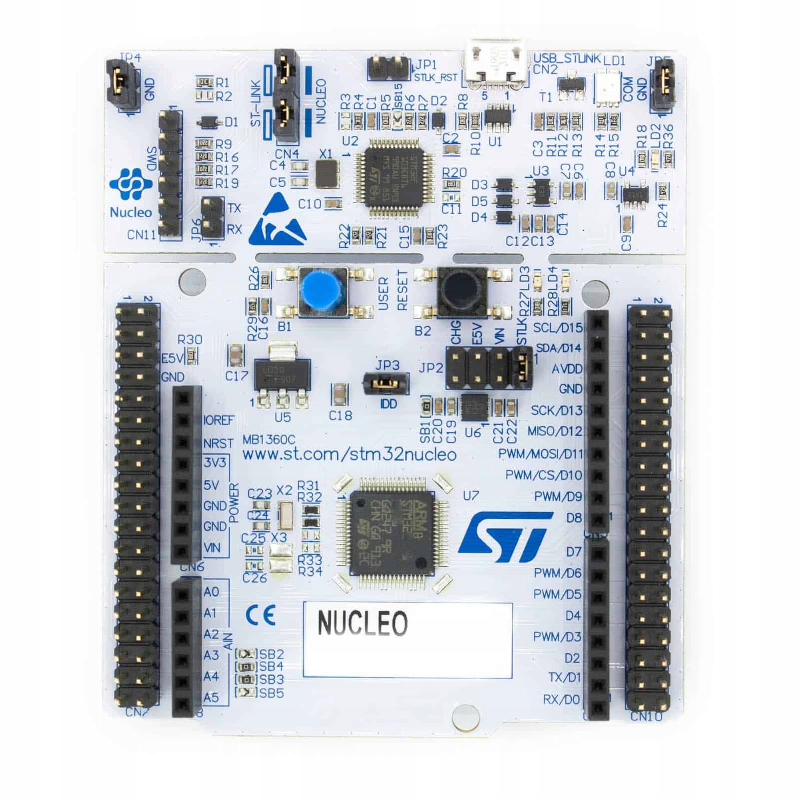 Купить STM32 NUCLEO-G071RB STM32G071RB ARM Cortex-M0+: отзывы, фото и ...