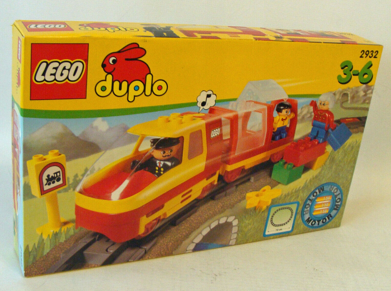 LEGO DUPLO POCIĄG KOLEJKA 2932 12877217051 - Allegro.pl
