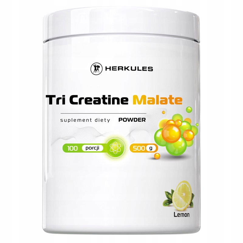HERKULES Tri Creatine Malate Powder 500g TCM - 5903968208301 - 12838726680 - Allegro
